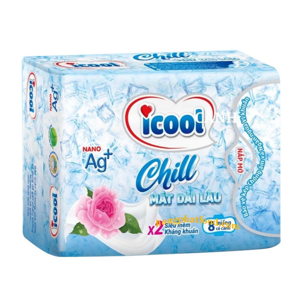 Icool Chill Rose Sanitary Napkin | Hong Phat Co., Ltd