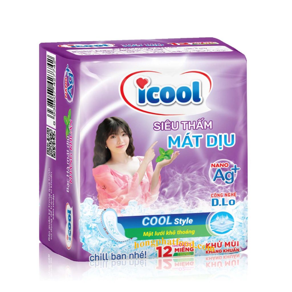 Icool Chill Sanitary Napkin | Hong Phat Import Export Co., Ltd
