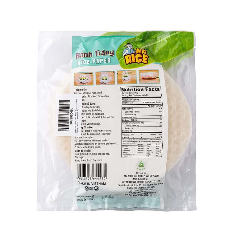 Mr.Rice Rice Paper (Round) - 250g - HONG PHAT CO., LTD