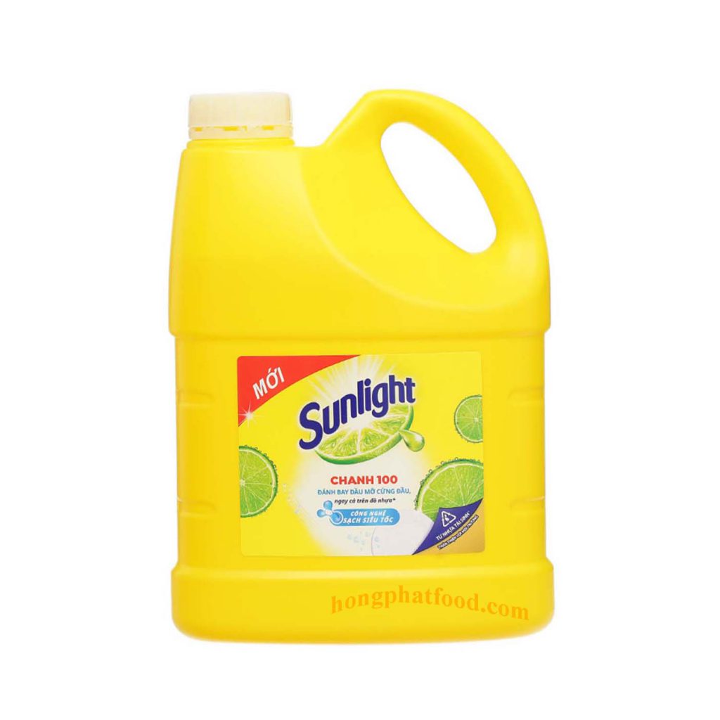 Sunlight Fresh Lemon Dishwashing Liquid 3.6kg | Hong Phat