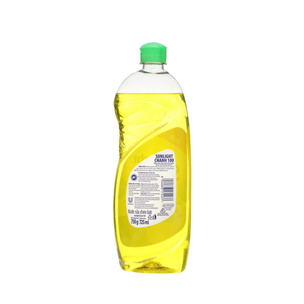 Sunlight Lemon Dishwashing Liquid 750g | HONG PHAT CO., LTD