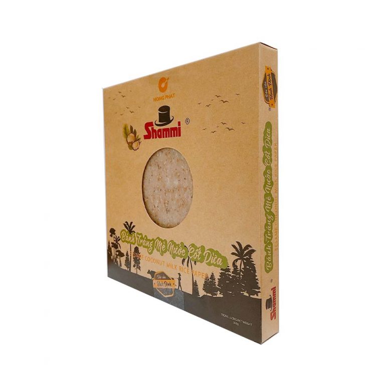 Shammi Sesame Coconut Milk Rice Paper (Square) 500g