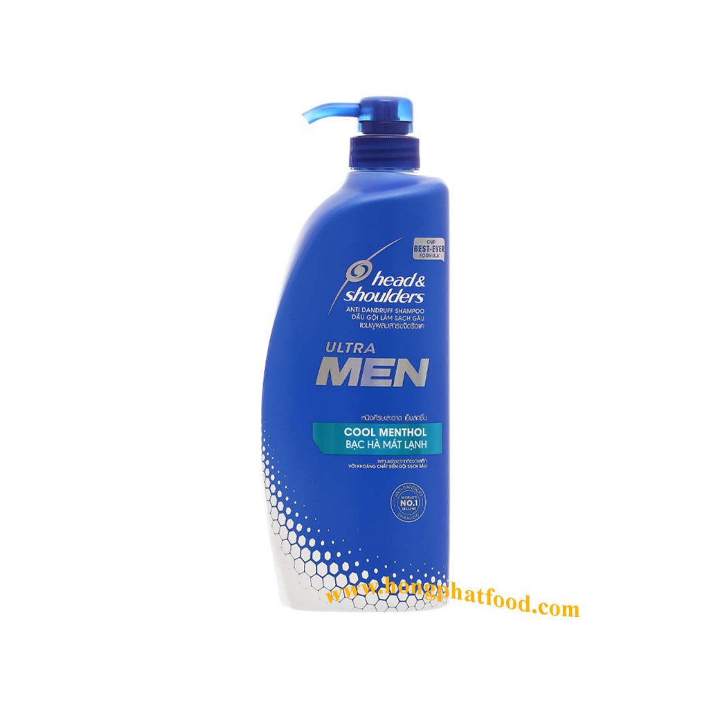H&S Men Cool Menthol Shampoo 850ml | Hong Phat Co., Ltd