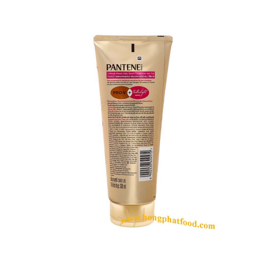 Pantene Hair Fall Control Conditioner 300ml | Hong Phat Co.,Ltd