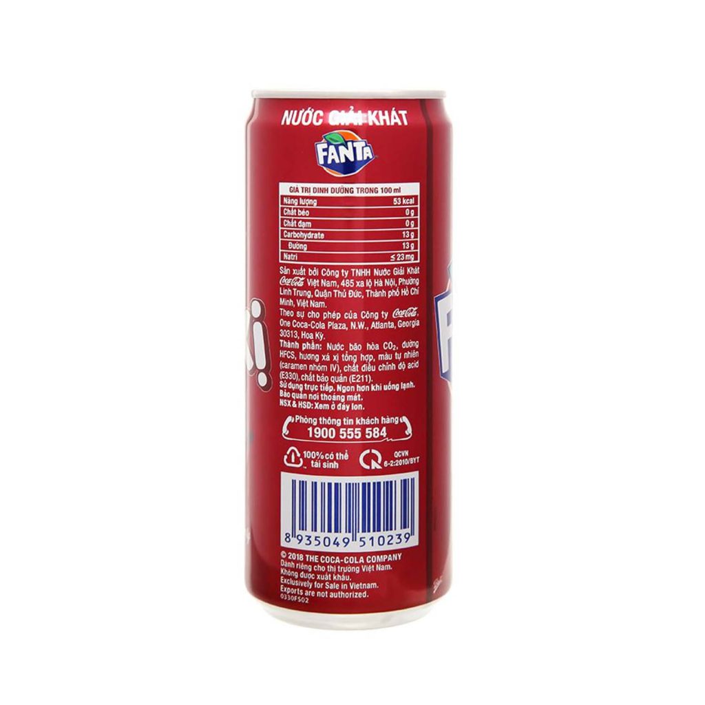 Fanta Sarsi Soft Drinks 320ml | HONG PHAT CO., LTD
