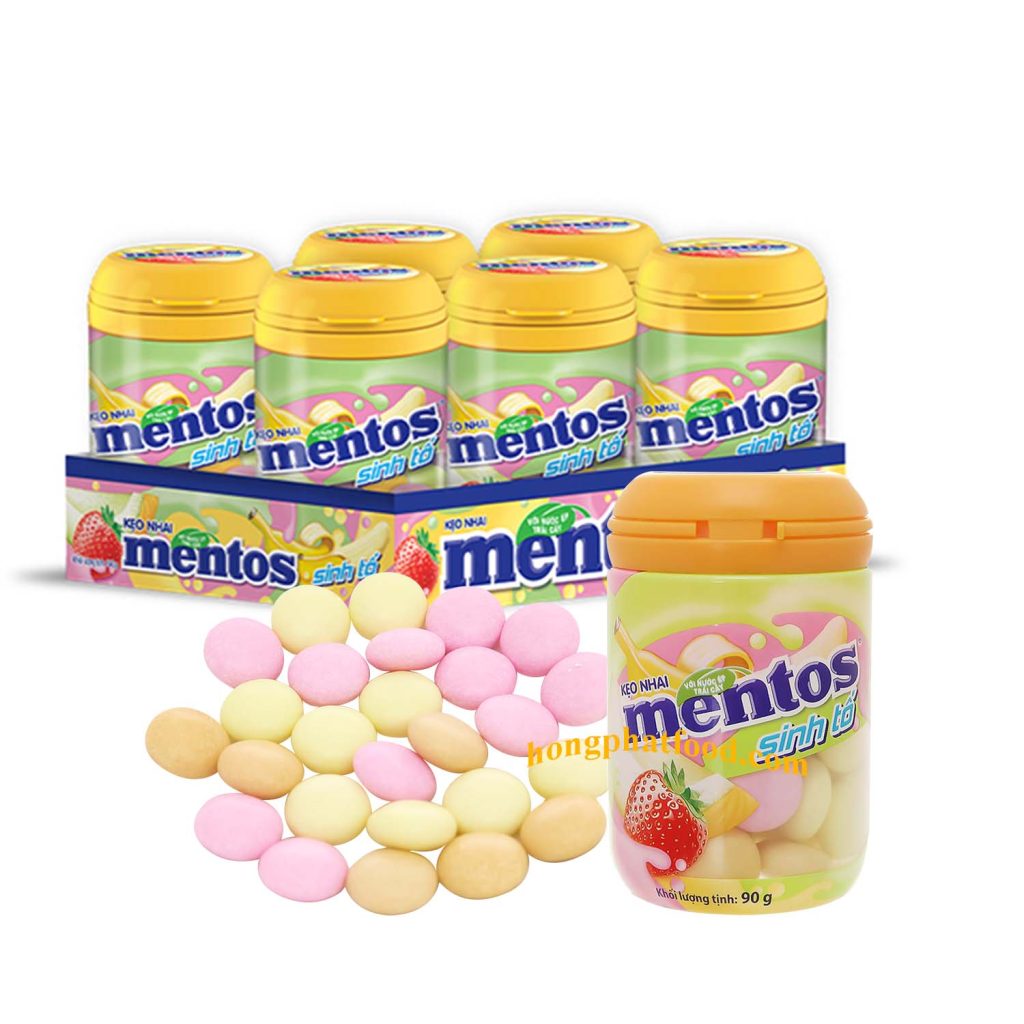 Mentos Mix Smoothies Chewing Candy 90g | Hong Phat