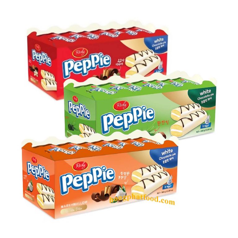 Peppie Vani Flavour White Chocolate Pie | Hong Phat Co., ltd