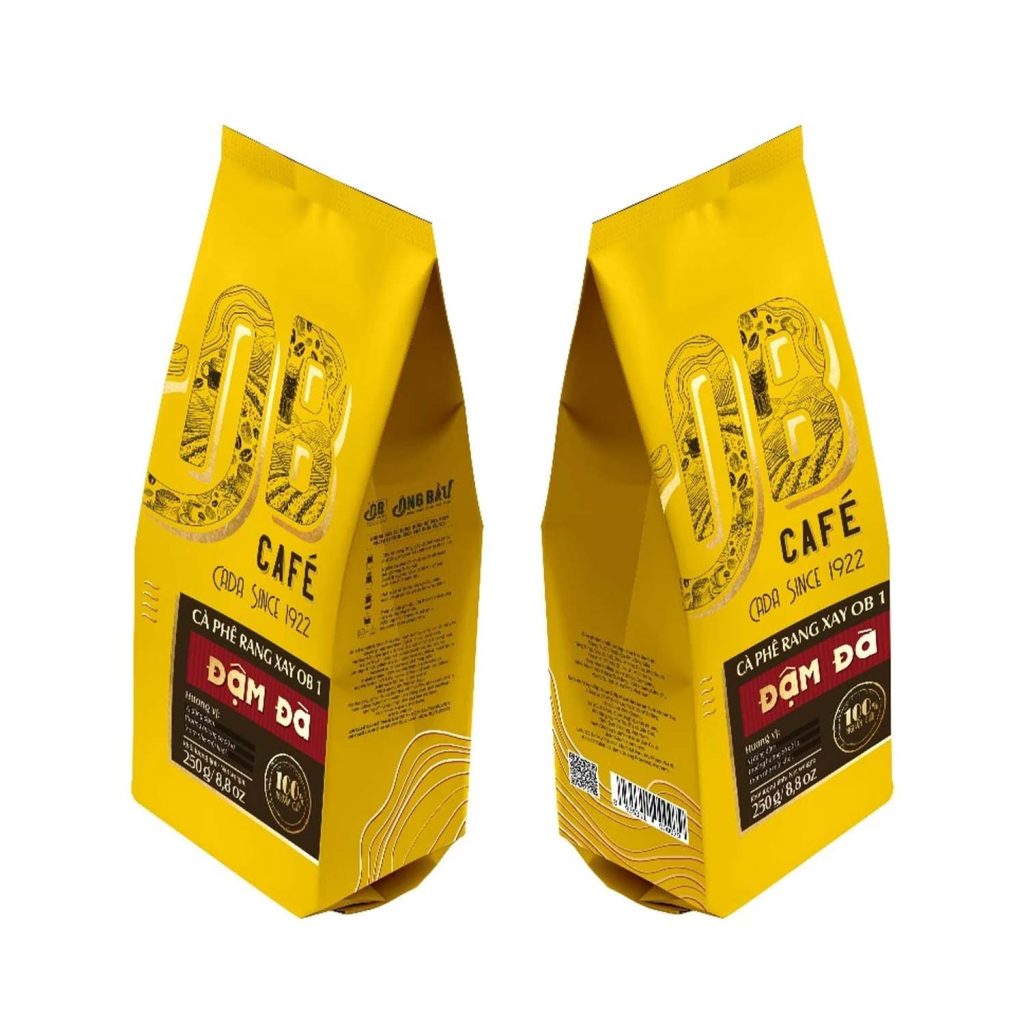 Ong Bau OB1 Dam Da Ground Roasted Coffee 250g | Hong Phat