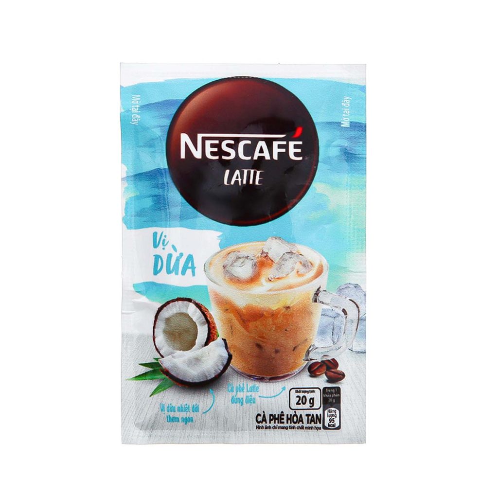 NesCafé Latte Coconut Instant Milk Coffee 200g | Hong Phat