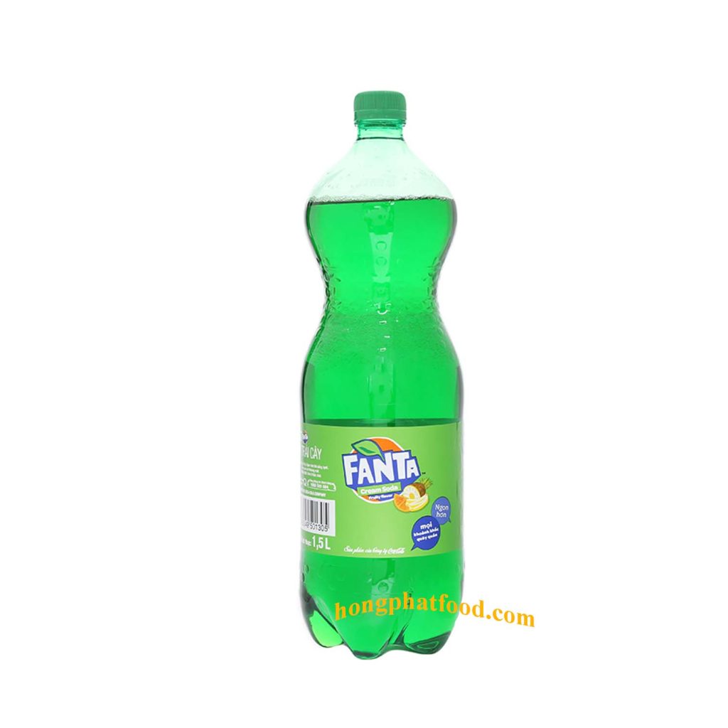 Fanta Cream Soda Fruity Soft Drink 1.5l | HONG PHAT