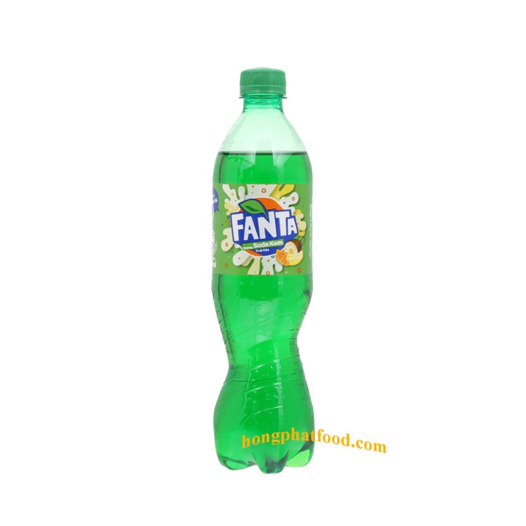 Fanta Cream Soda Fruity Soft Drink 600ml | HONG PHAT