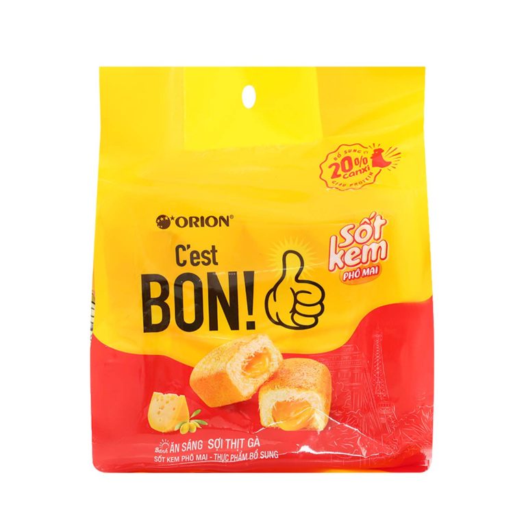 Orion C'est Bon Chicken Floss Cheese Sponge Cake 101.5g - HONG PHAT ...